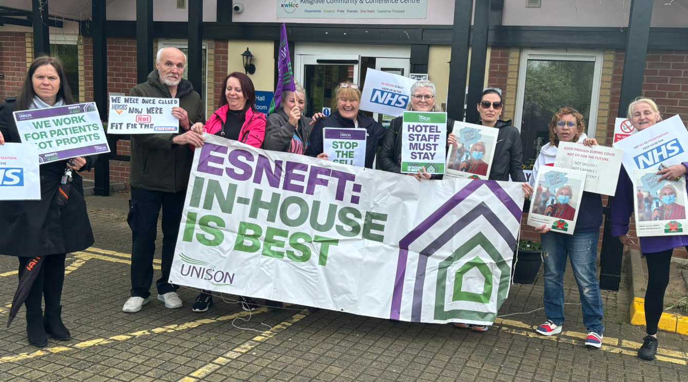 Colchester Hospital staff vote on strikes over jobs sell-off, says ...